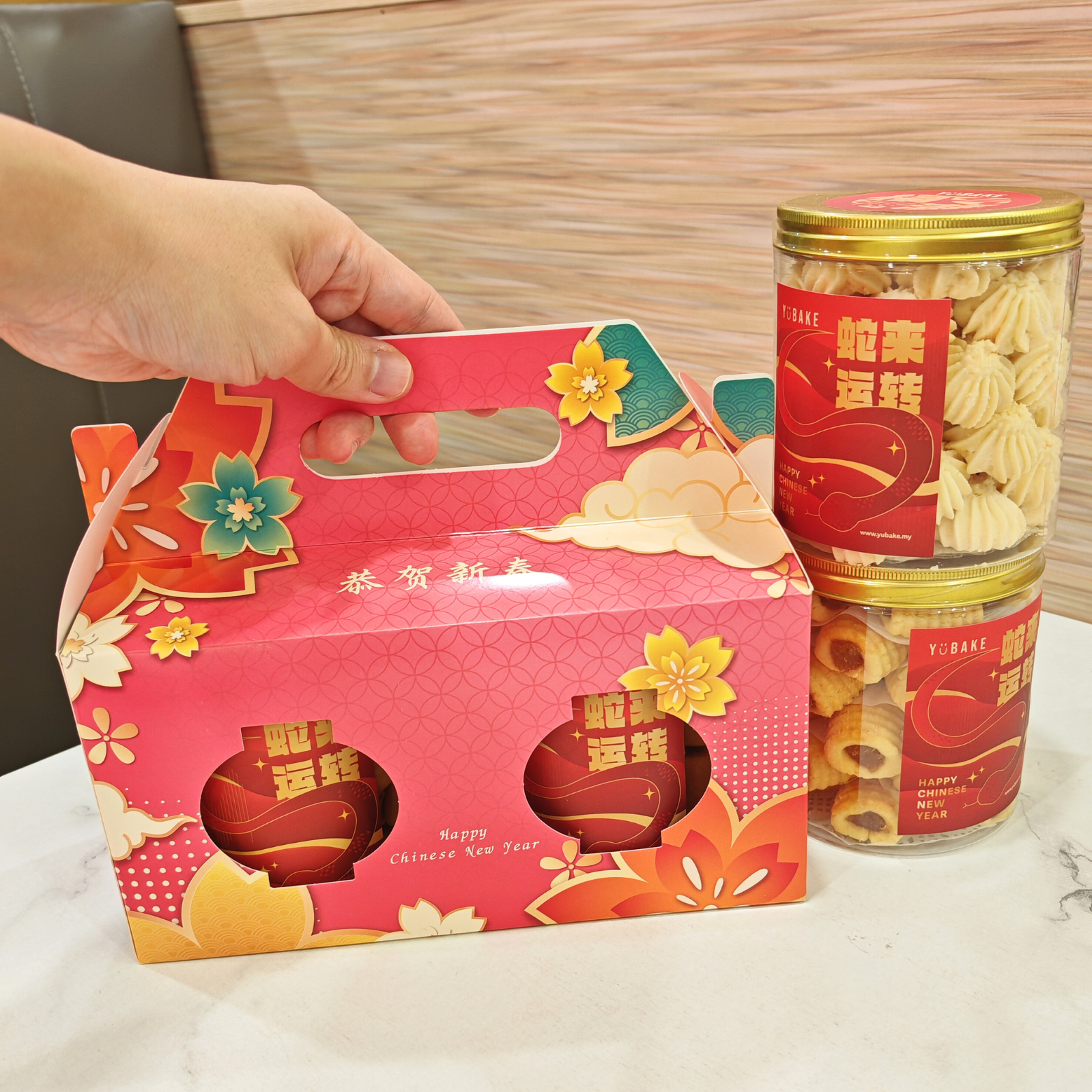 Bundle Cookie Gift Box Flash Deal - CNY Cookies Delivery in KL - YuBake