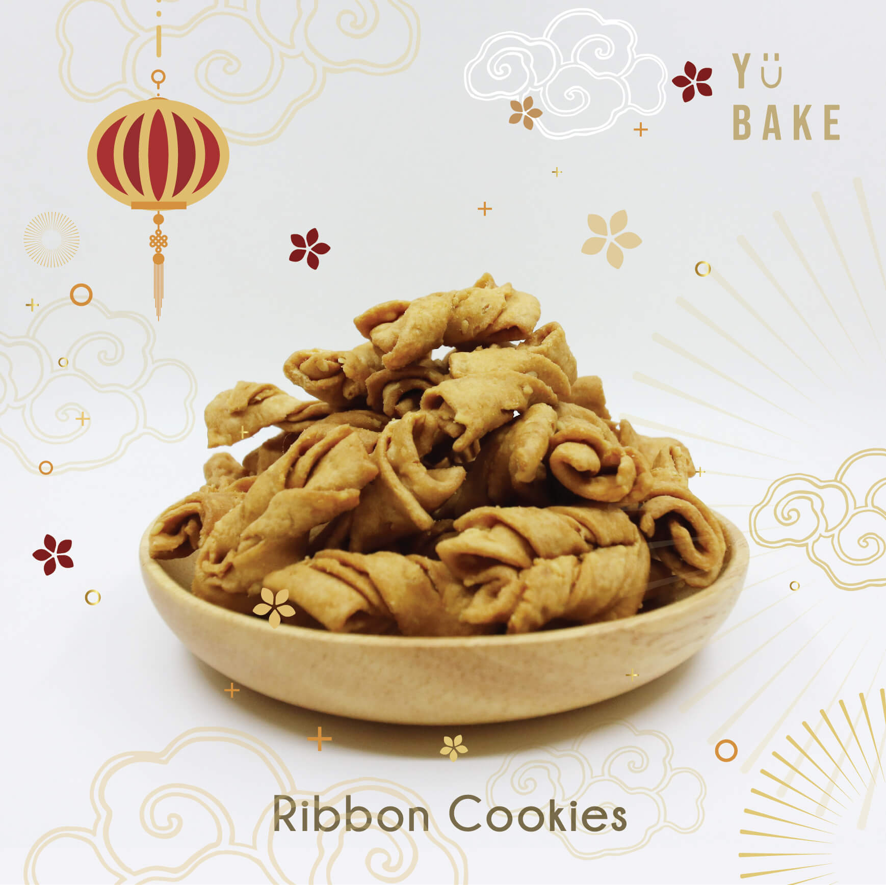 Ribbon Coookies - CNY Biscuit Delivery in KL Selangor - YuBake
