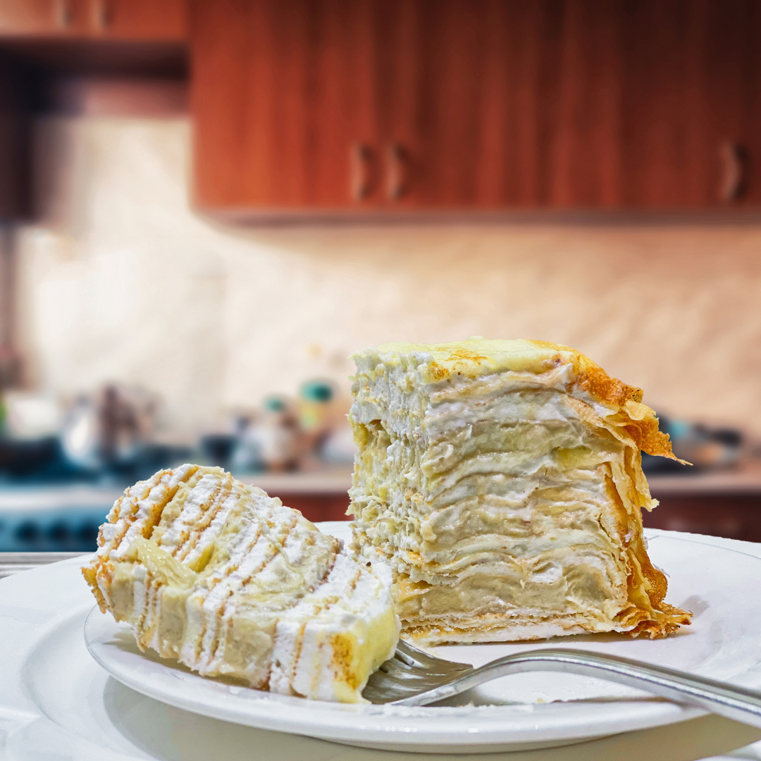 Durian Millecrepe - Slice Cake Delivery in KL - YuBake
