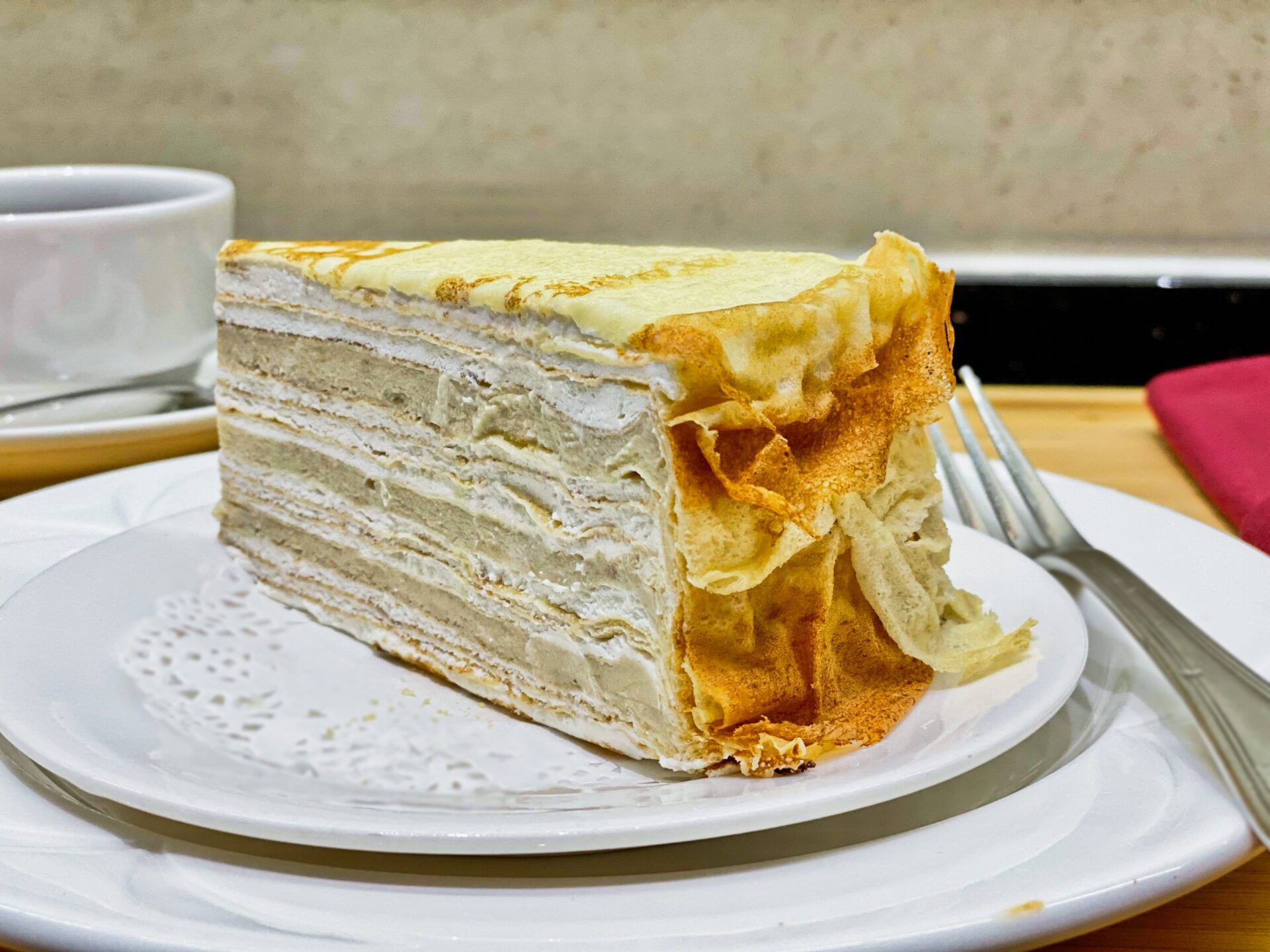 Durian Millecrepe - Slice Cake Delivery in KL - YuBake