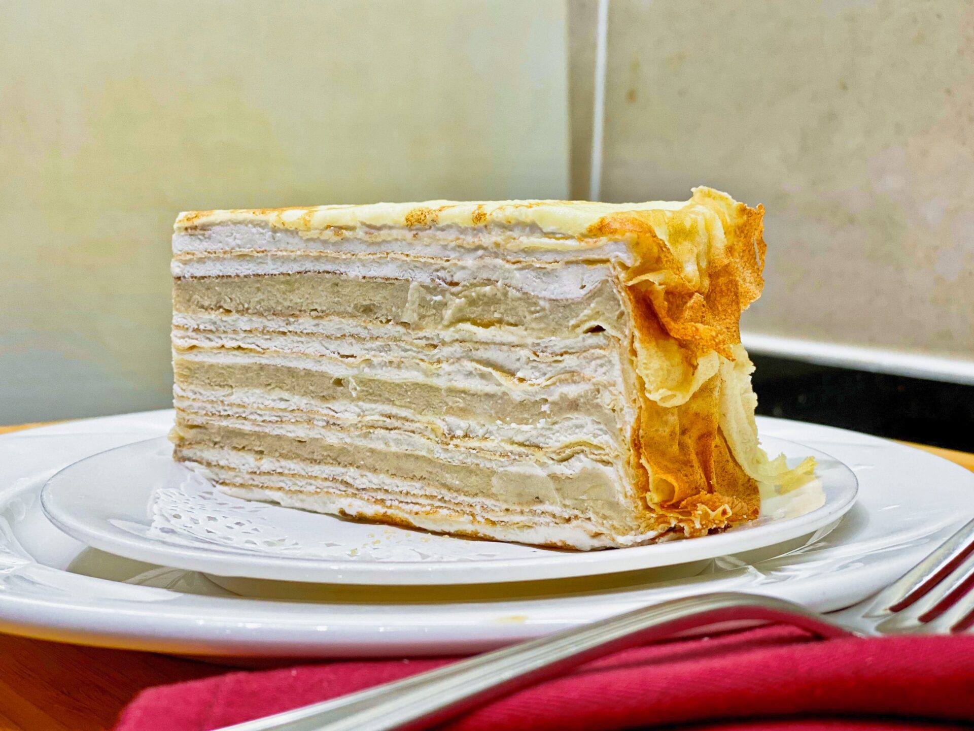 Durian Millecrepe - Slice Cake Delivery in KL - YuBake