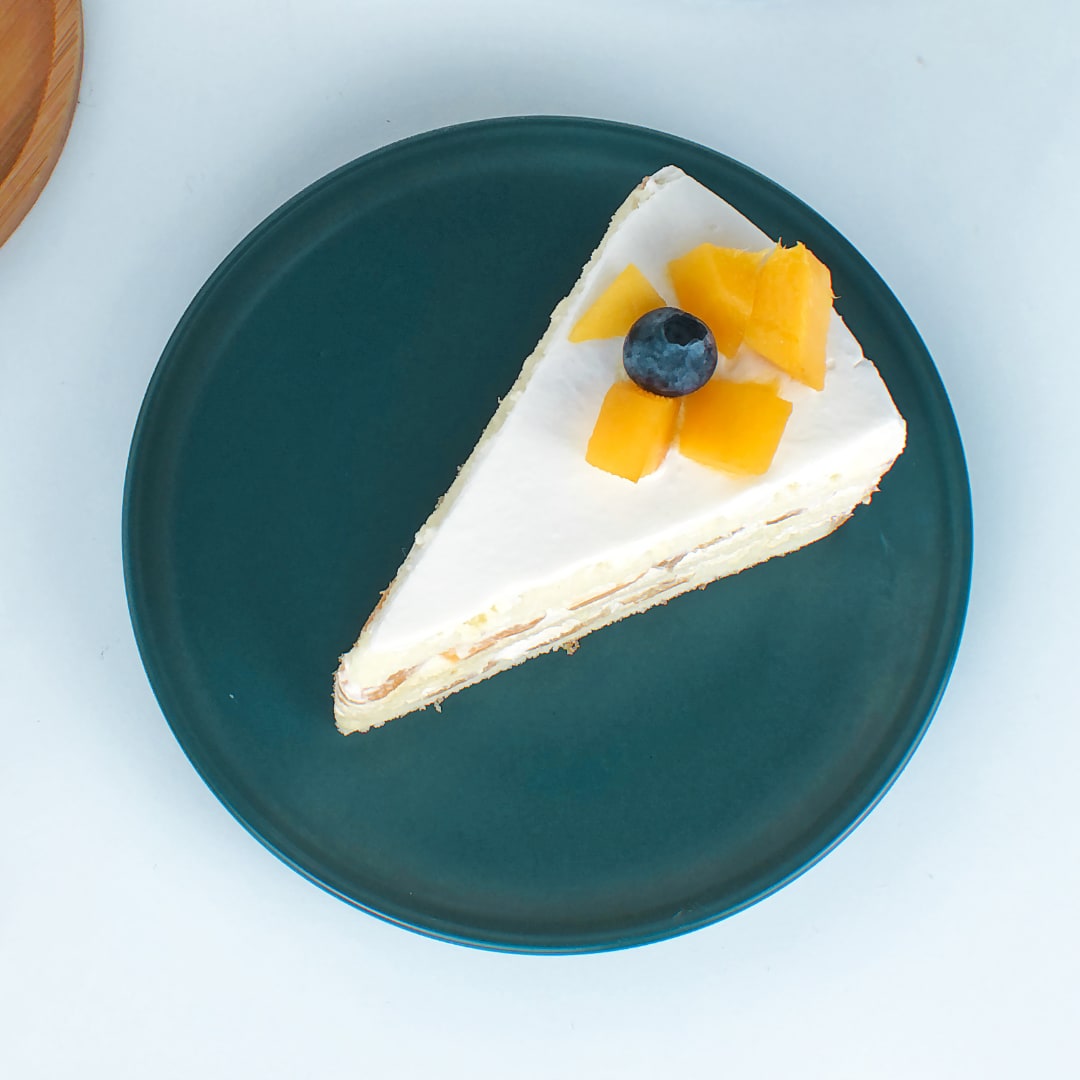 Mango Passion Fruit Cake (Slice) | KL Cake Delivery - YuBake
