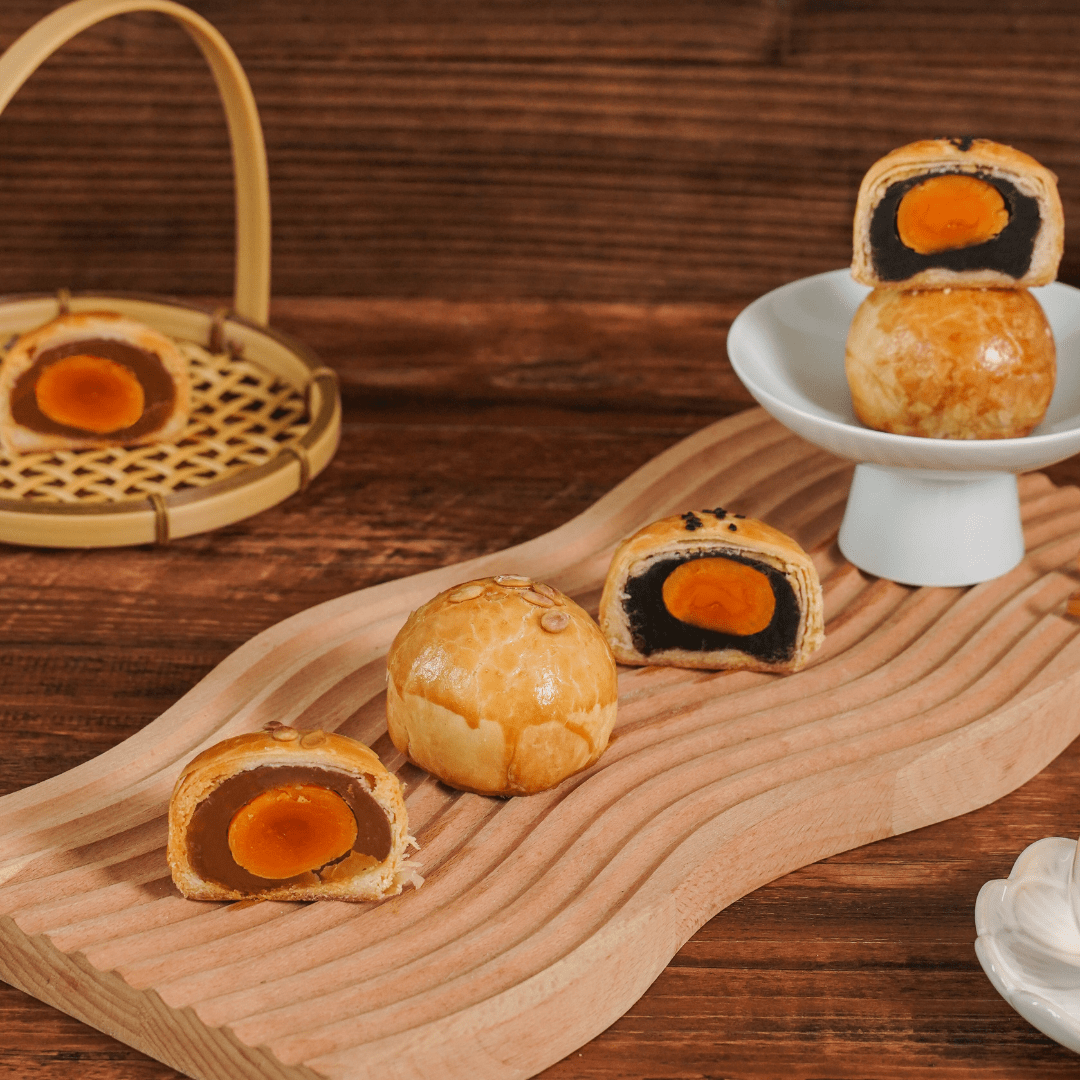 [4pcs] Shanghai Mooncake Gift Set | Delivery in Malaysia - YuBake