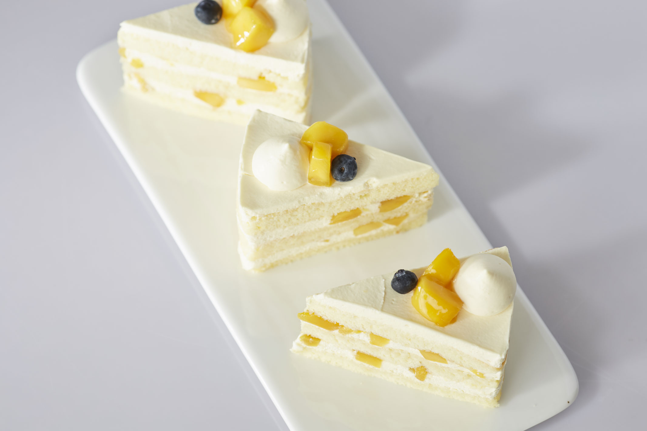 Mango Passion Fruit Cake (Slice) | KL Cake Delivery - YuBake
