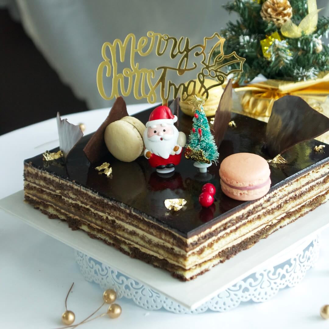 Opera Cake (Christmas Series) - Delivery in KL/Selangor - YuBake