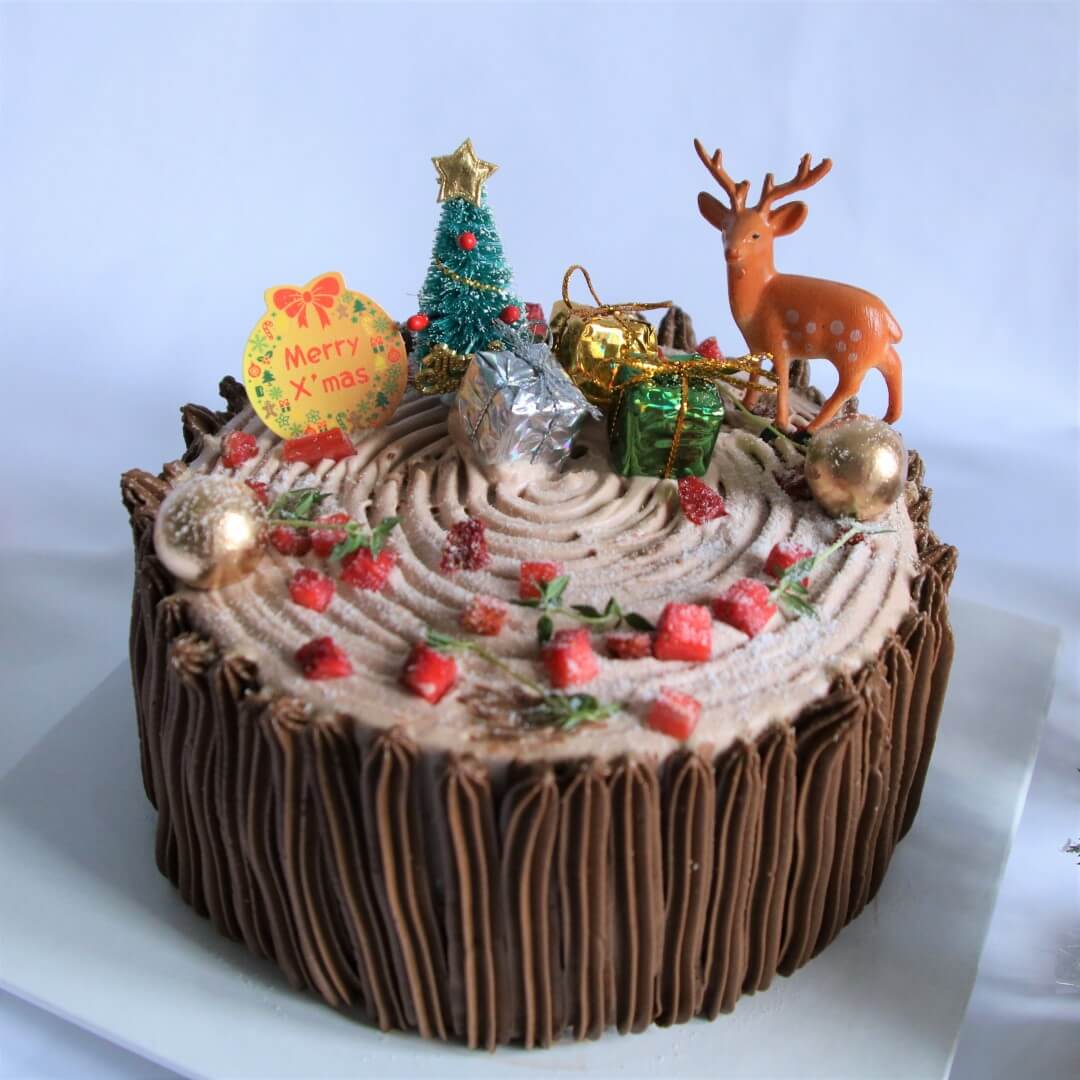 Christmas Black Forest Cake - Delivery in KL & Selangor - YuBake