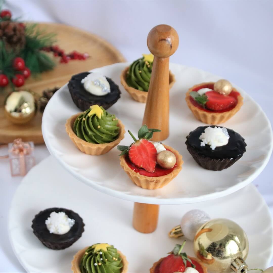 Christmas Mini Tarts Set - Delivery in KL & Selangor - YuBake