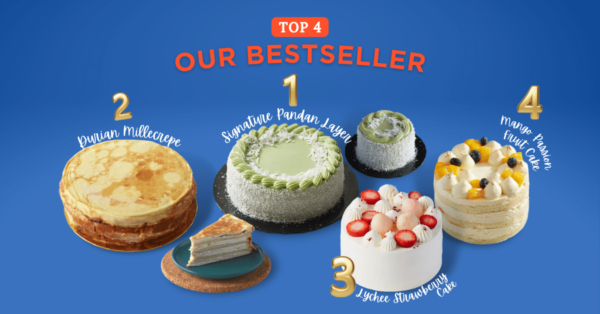 Best Seller Cakes - YuBake - Online Delivery to KL - YuBake