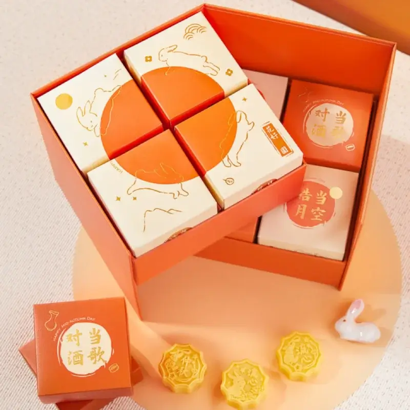 Premium Orange Gift Box - YuBake