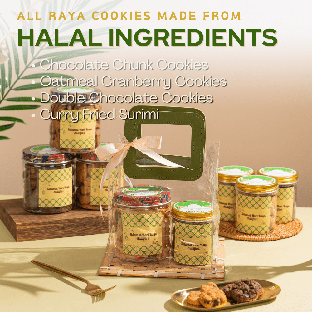 Gembira Raya Premium Basket Gift Set - Raya Festival - YuBake