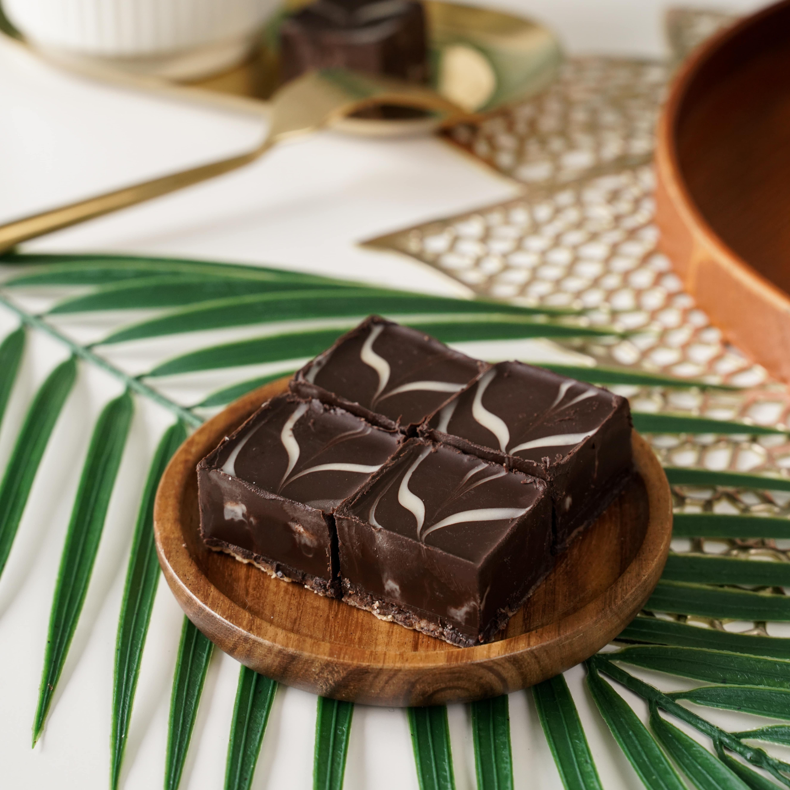 Marble Chocolate Kuih Raya - Hari Raya Festival - YuBake