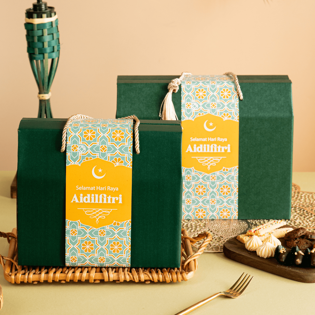 Bahagia Kuih Raya Gift Set - Hari Raya Festival - YuBake