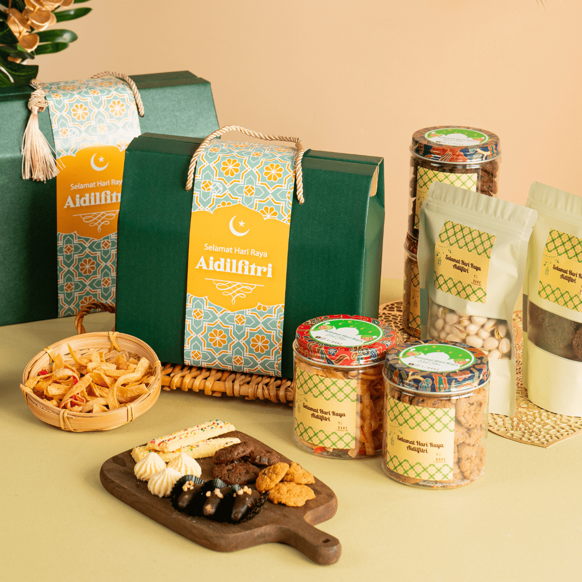 Bahagia Kuih Raya Gift Set - Hari Raya Festival - YuBake