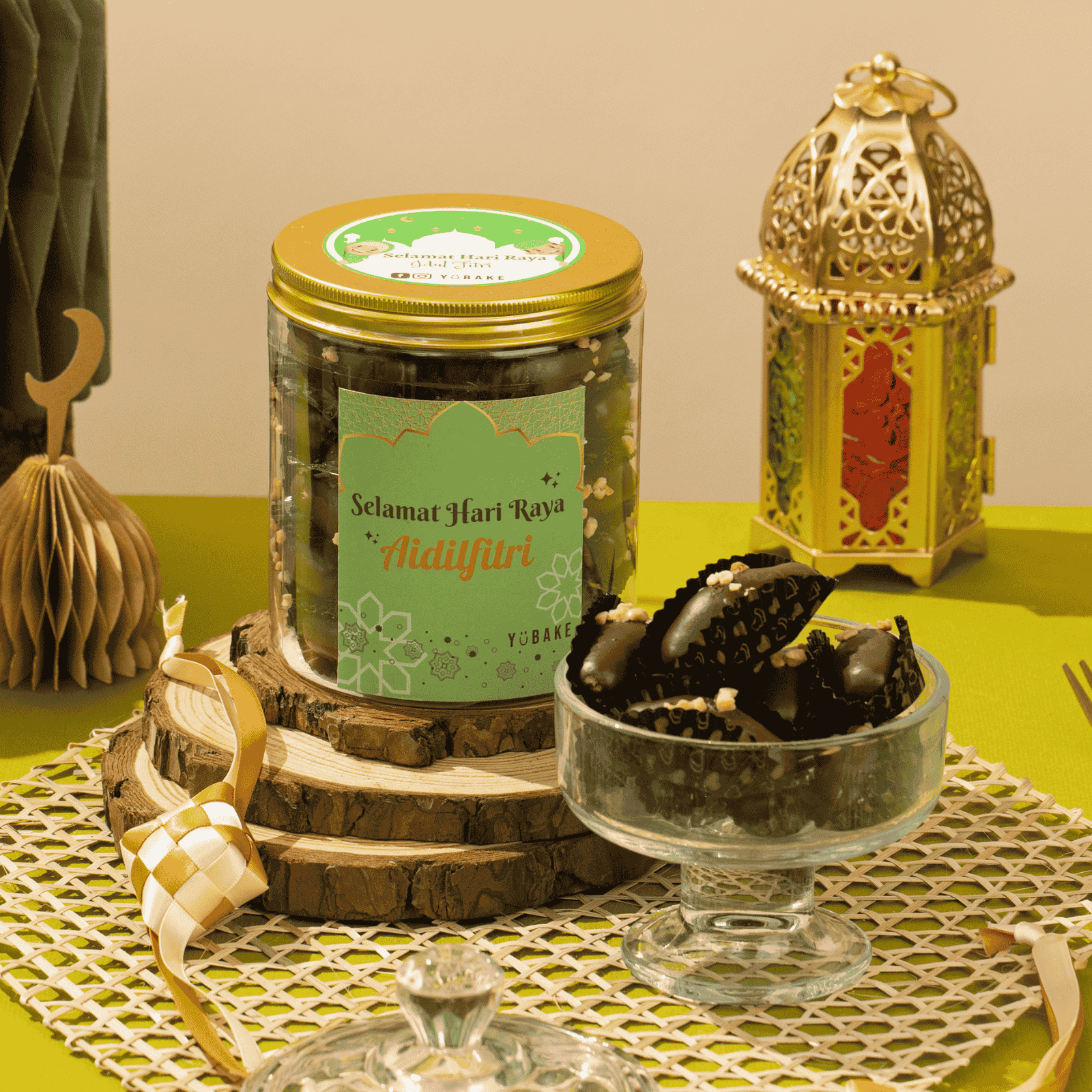 Premium Almond London Kuih Raya - Hari Raya Festival - YuBake