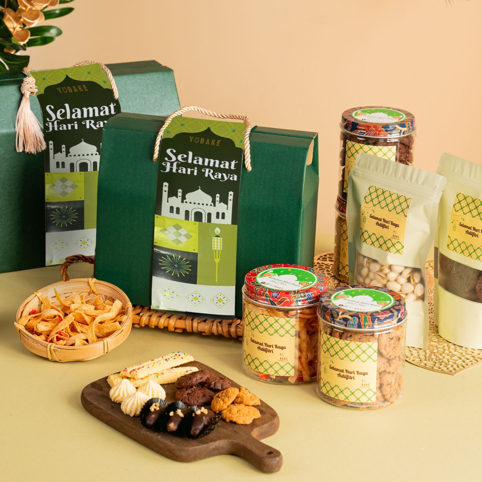 Bahagia Kuih Raya Gift Set - Hari Raya Festival - YuBake