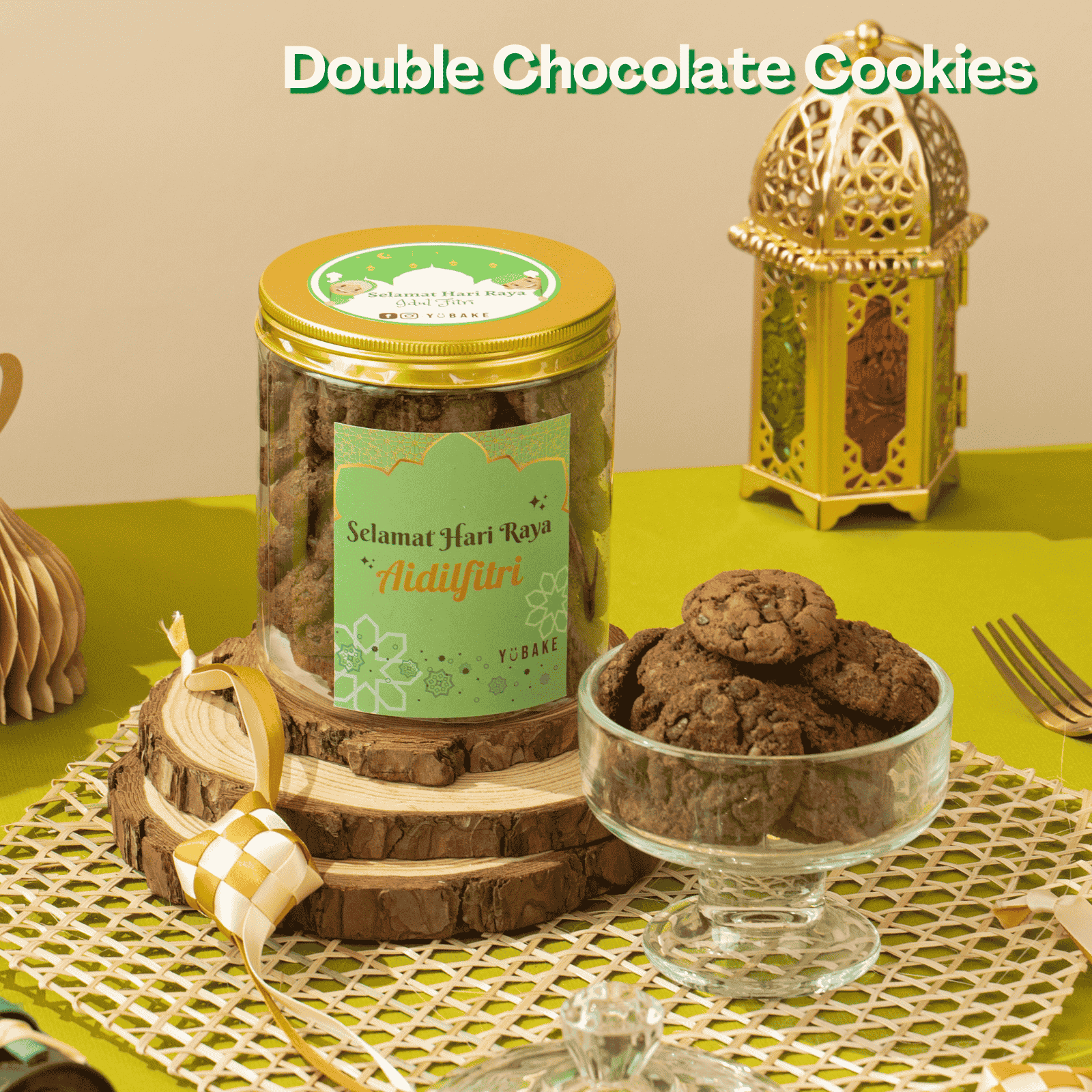 Mesra Dua Kuih Raya Gift Set - Hari Raya Festival - YuBake