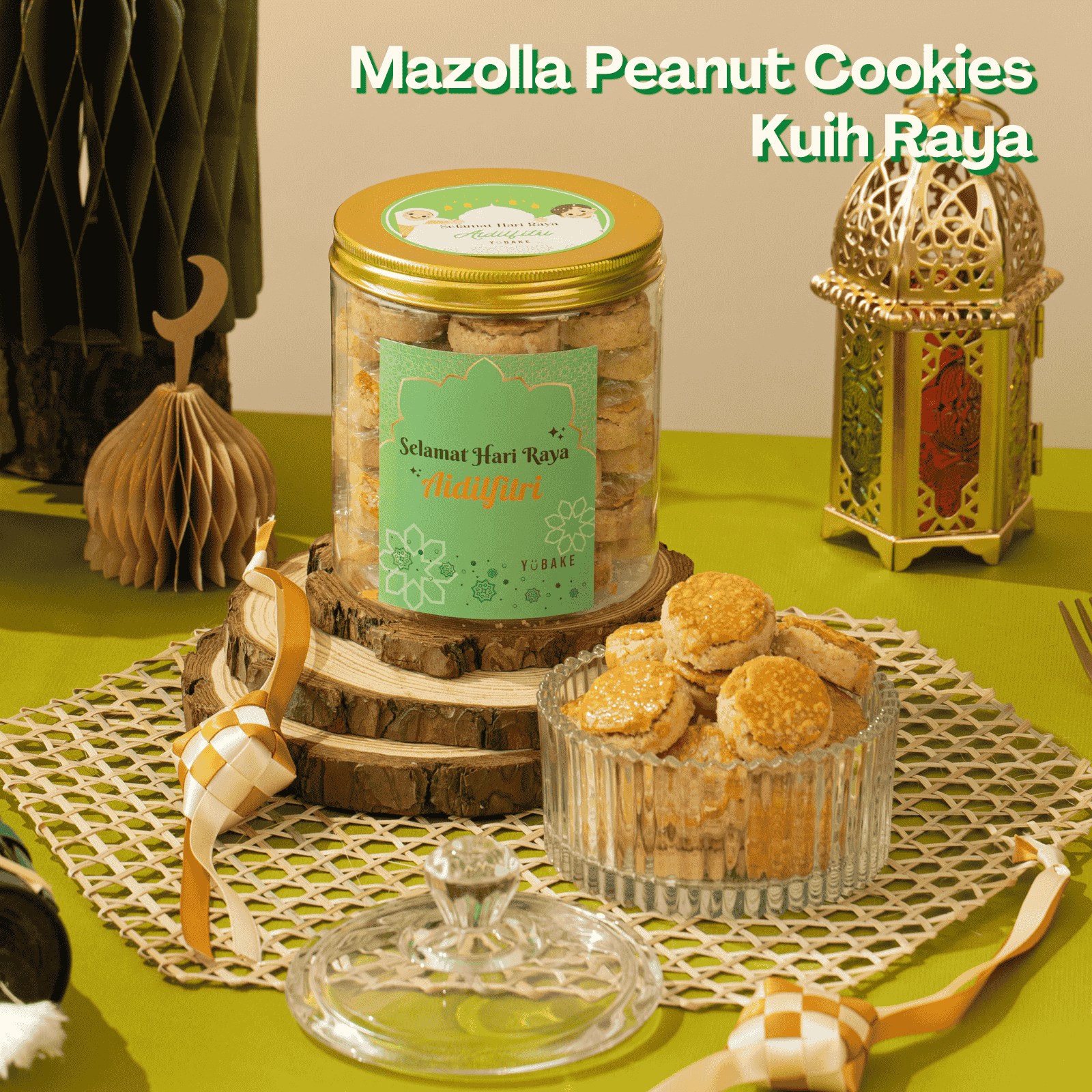 Bahagia Kuih Raya Gift Set - Hari Raya Festival - YuBake