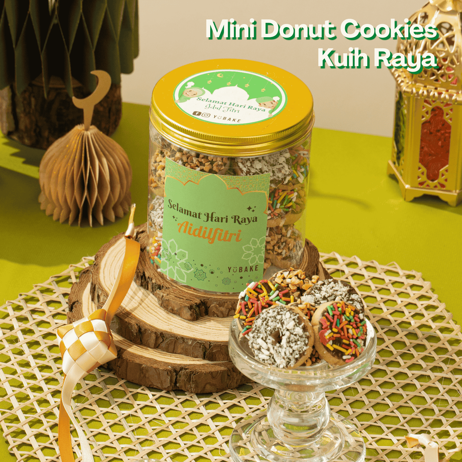 Bahagia Kuih Raya Gift Set - Hari Raya Festival - YuBake