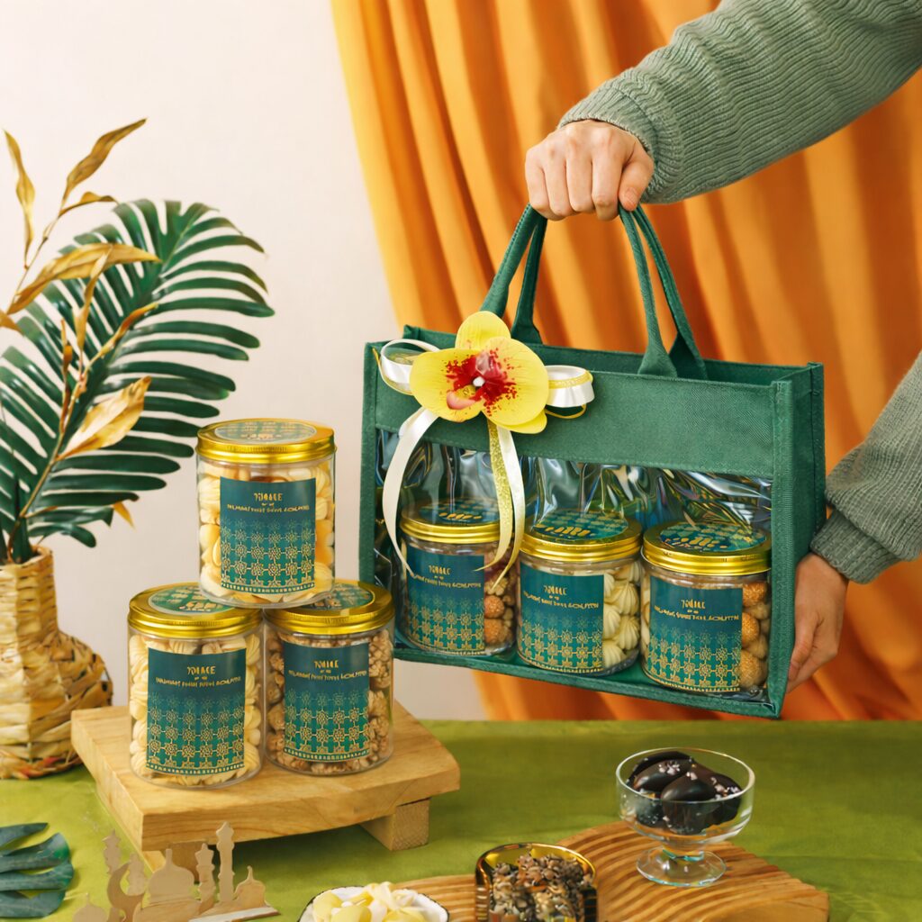 Sinar Canvas Bag Raya Gift Set - Hari Raya Festival - YuBake
