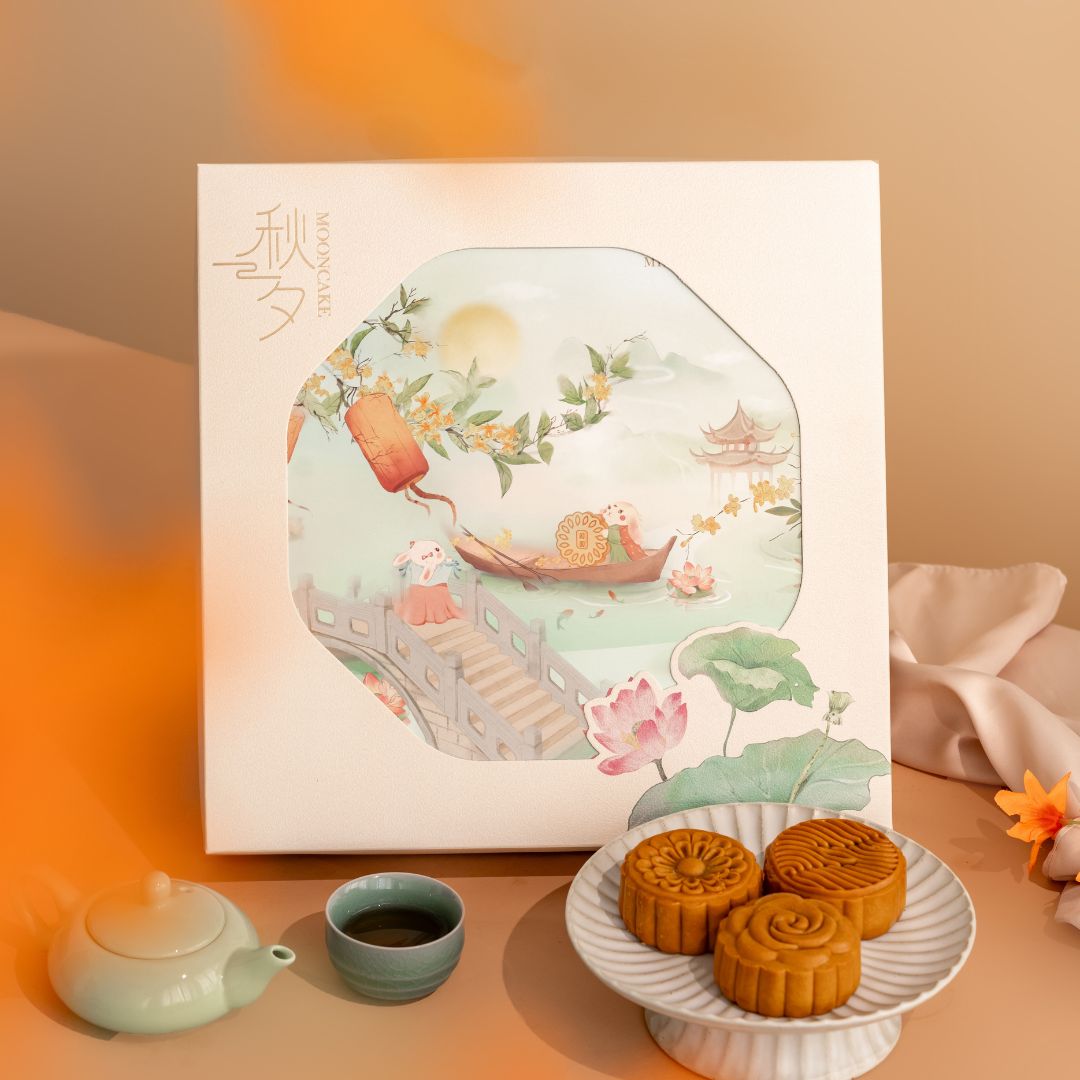 Majestic Classic (mini) Mooncake DIY Gift Set - YuBake