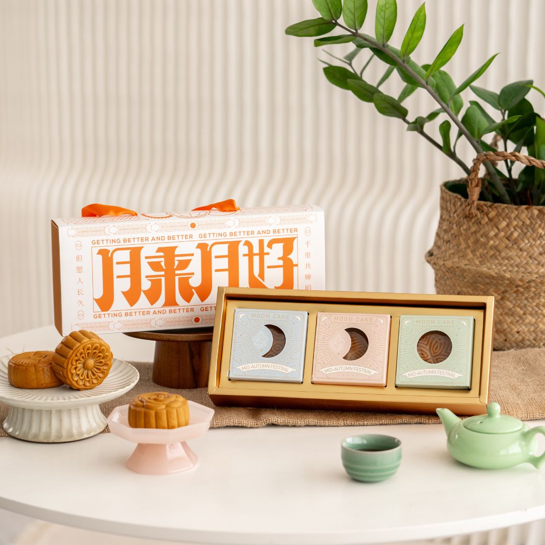 Yue Lai Yue Hao (mini) Mooncake Gift Set - KL Delivery - YuBake