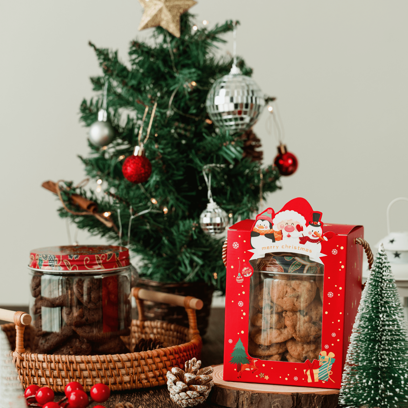 Twinkle Christmas BIG Cookies Gift Set - Delivery in KL - YuBake