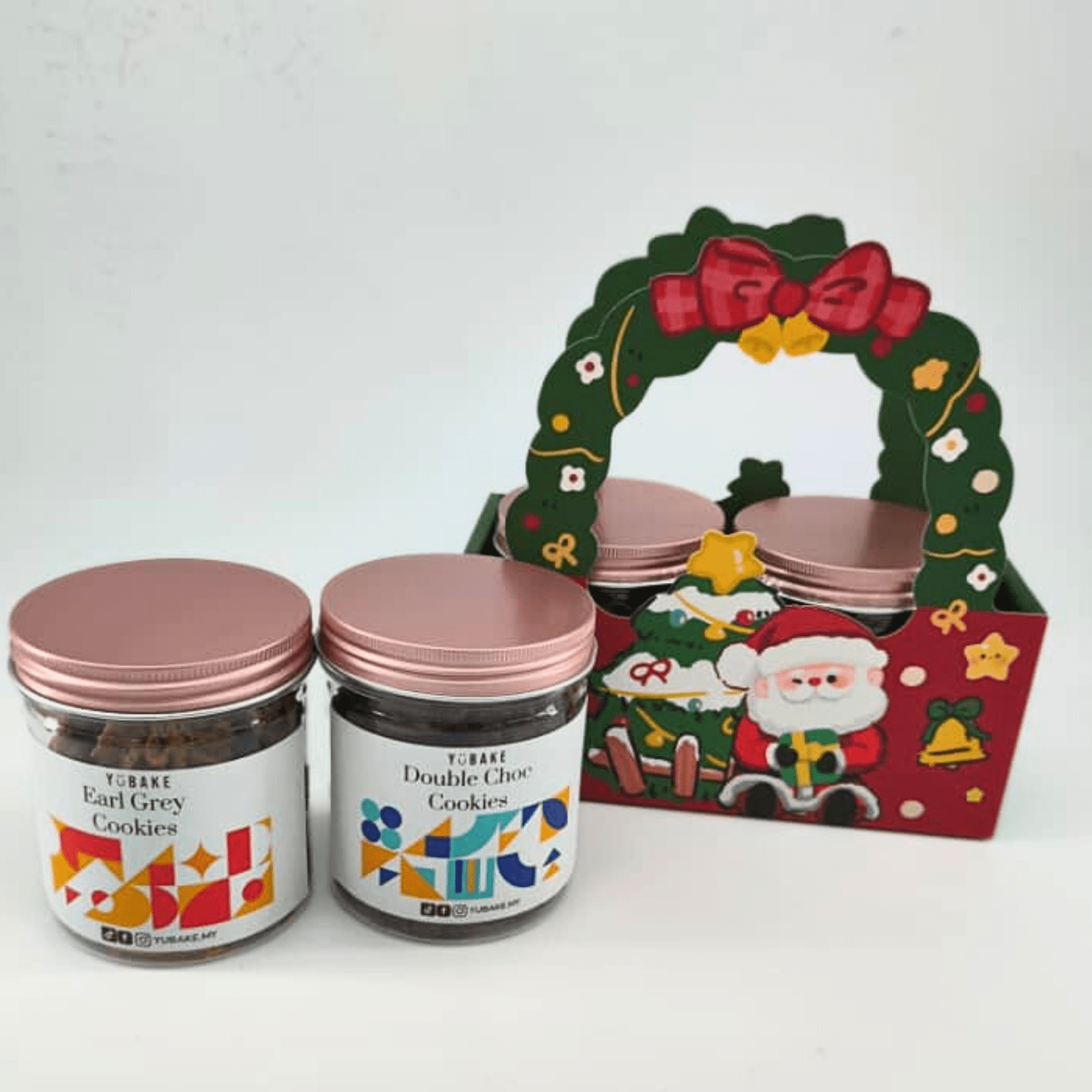Bundle Box Christmas Cookies Gift Set - Delivery in KL - YuBake