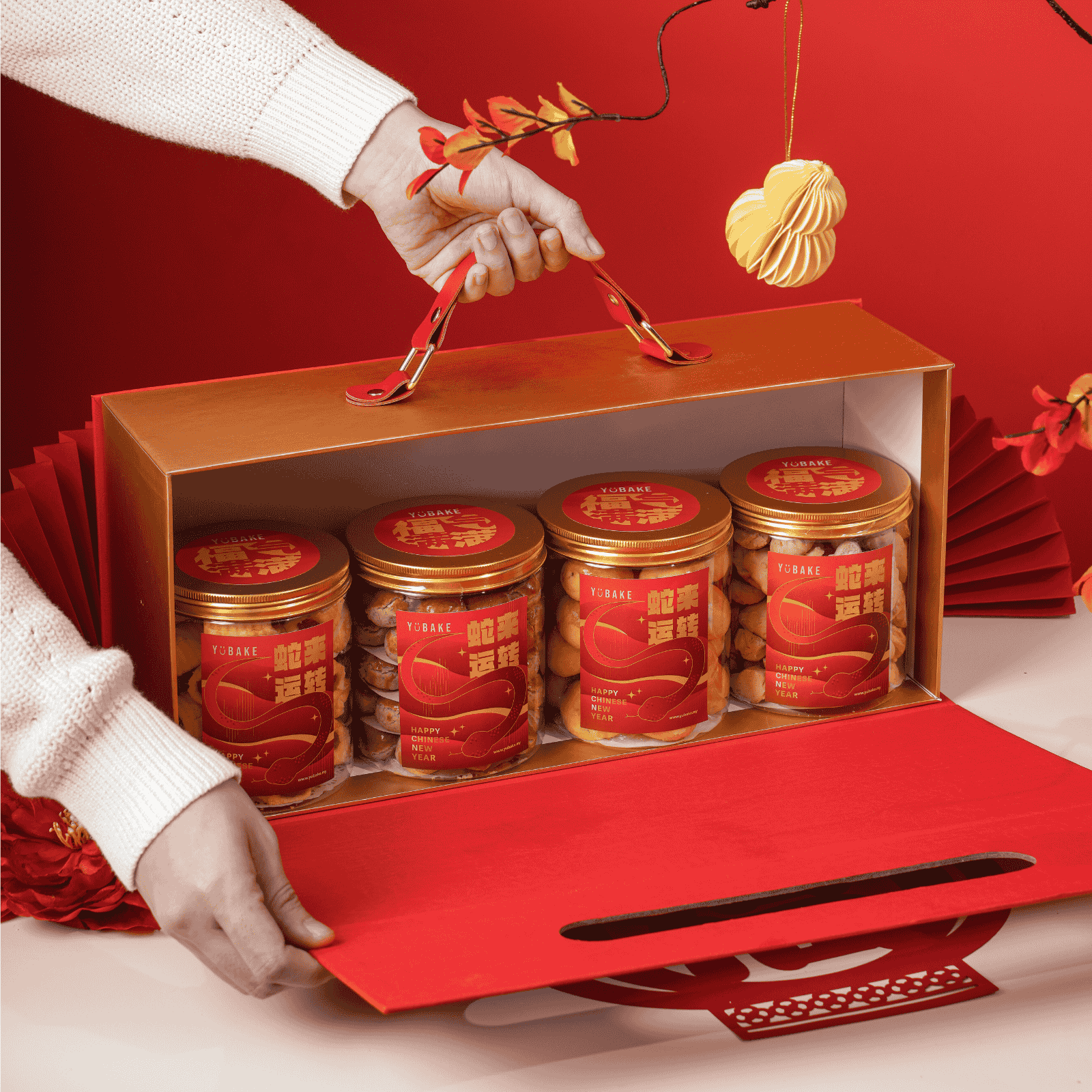 Wan Shi Ru Yi Premium Gift Set - CNY Delivery in KL - YuBake