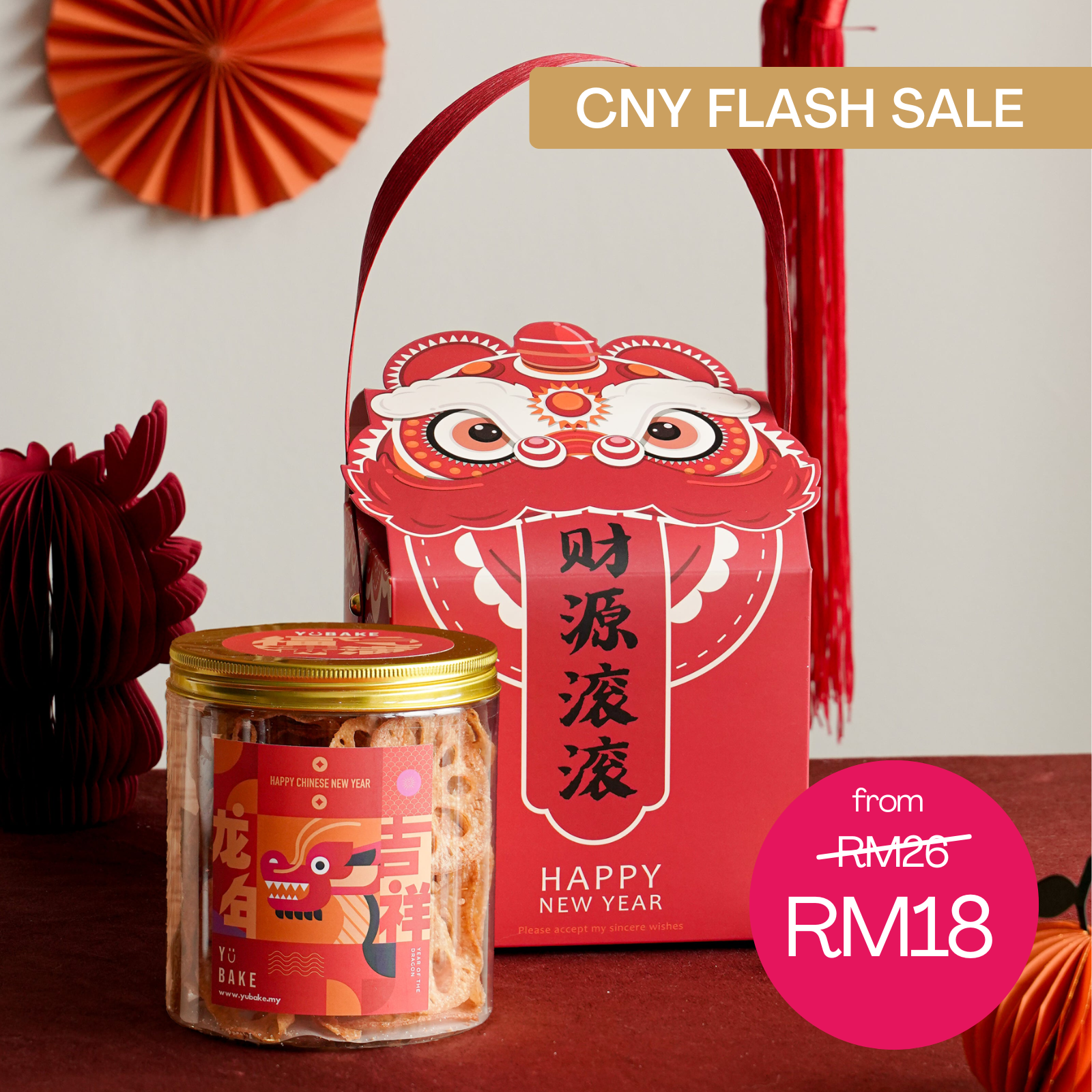 Money Come Gift Set Flash Deal - Cookies Delivery in KL - YuBake
