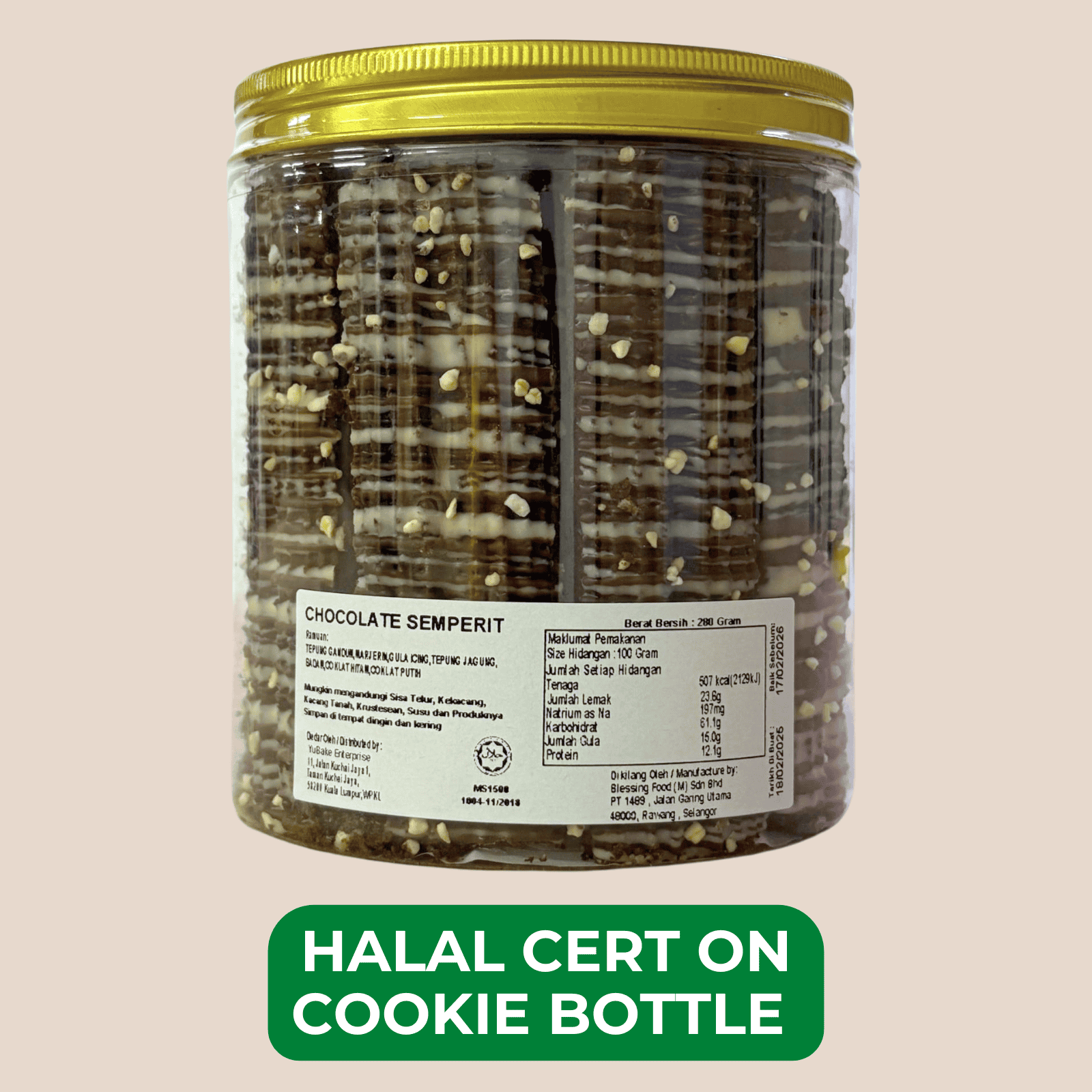 Chocolate Semperit - Hari Raya Festival - YuBake