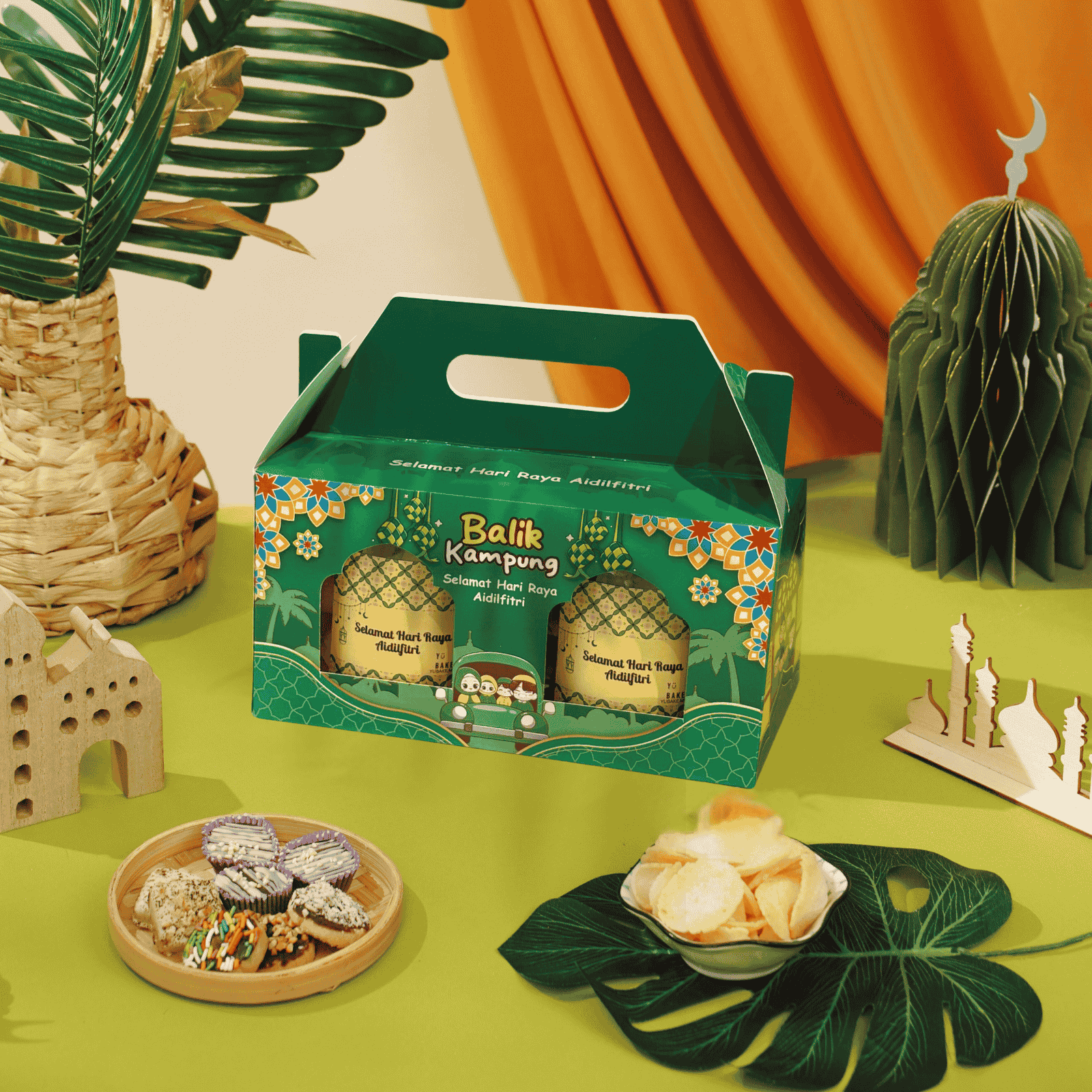Balik Kampung Kuih Raya Gift Set - Hari Raya Festival - YuBake