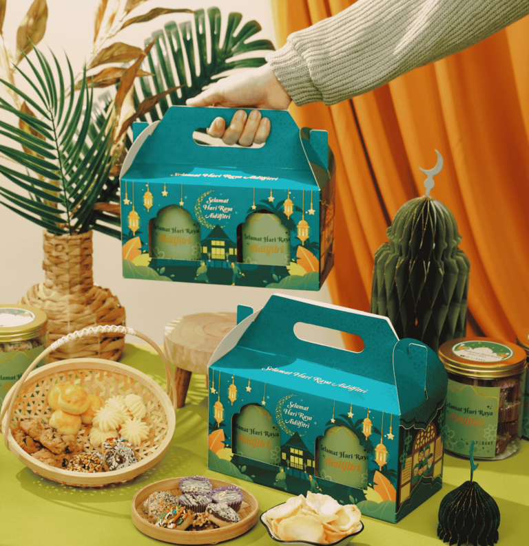 Mesra Dua Kuih Raya Gift Set - Hari Raya Festival - YuBake