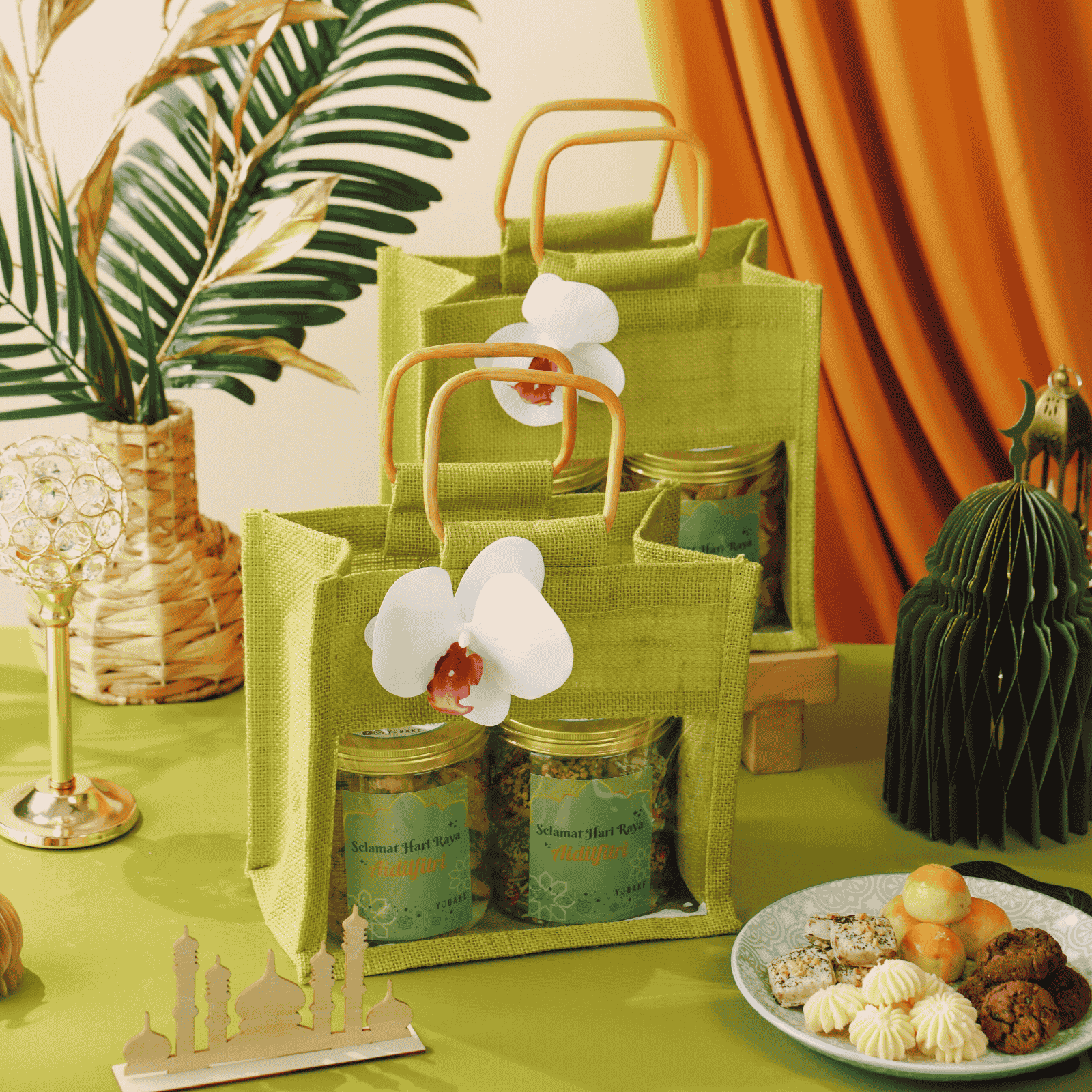 Riang Ria Bag Raya Gift Set - Hari Raya Festival - YuBake