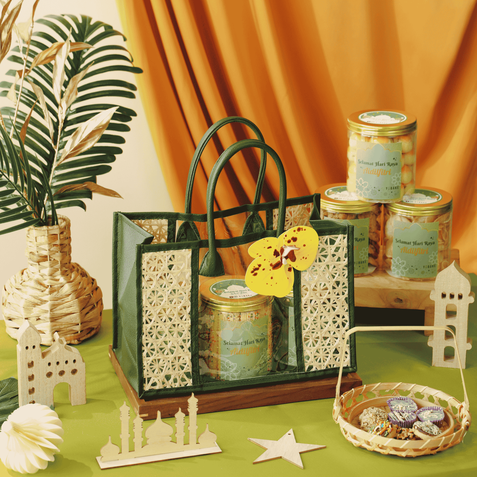 Berkat Kasih Bag Raya Gift Set - Hari Raya Festival - YuBake
