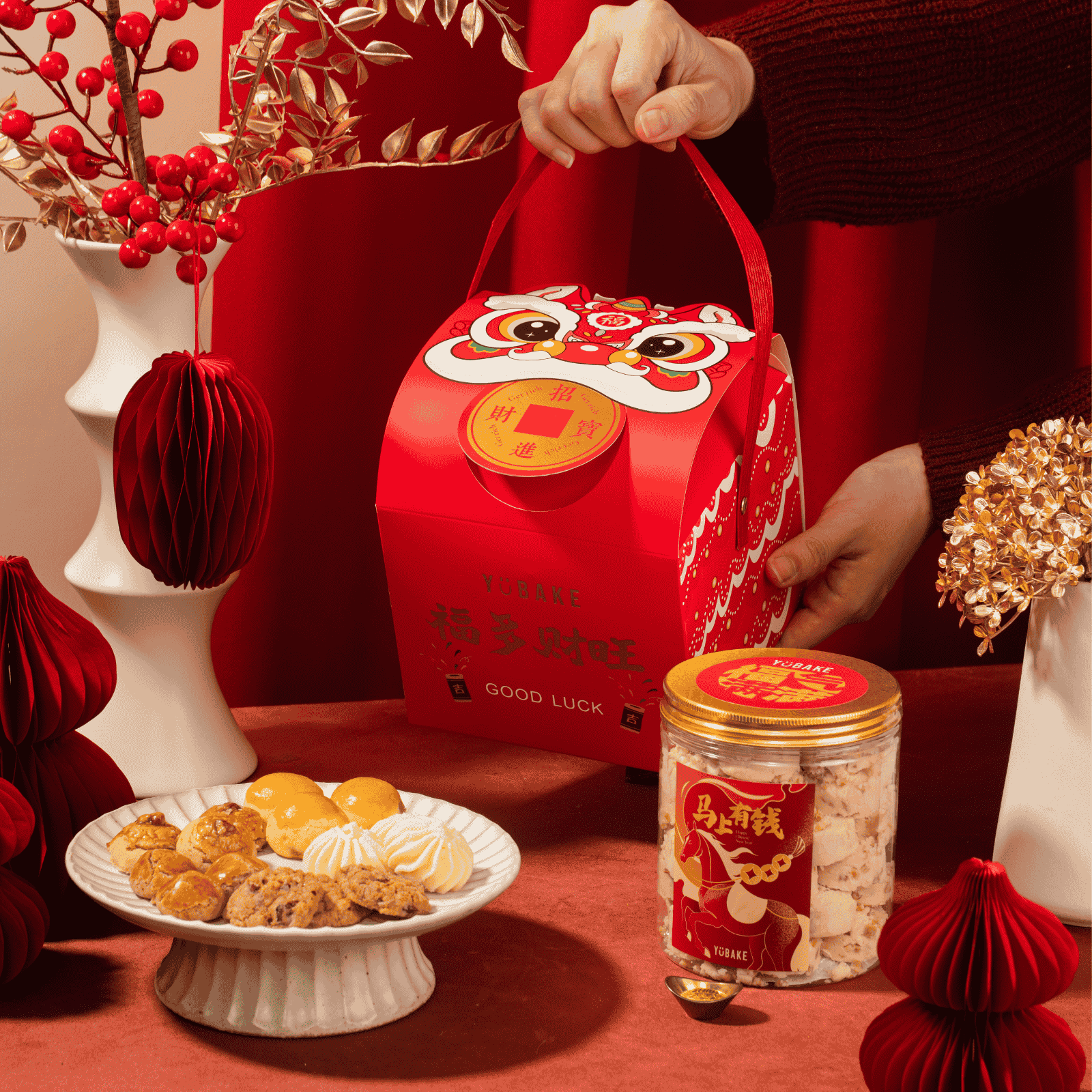Gold Gold Come CNY Gift Set - KL Delivery - YuBake