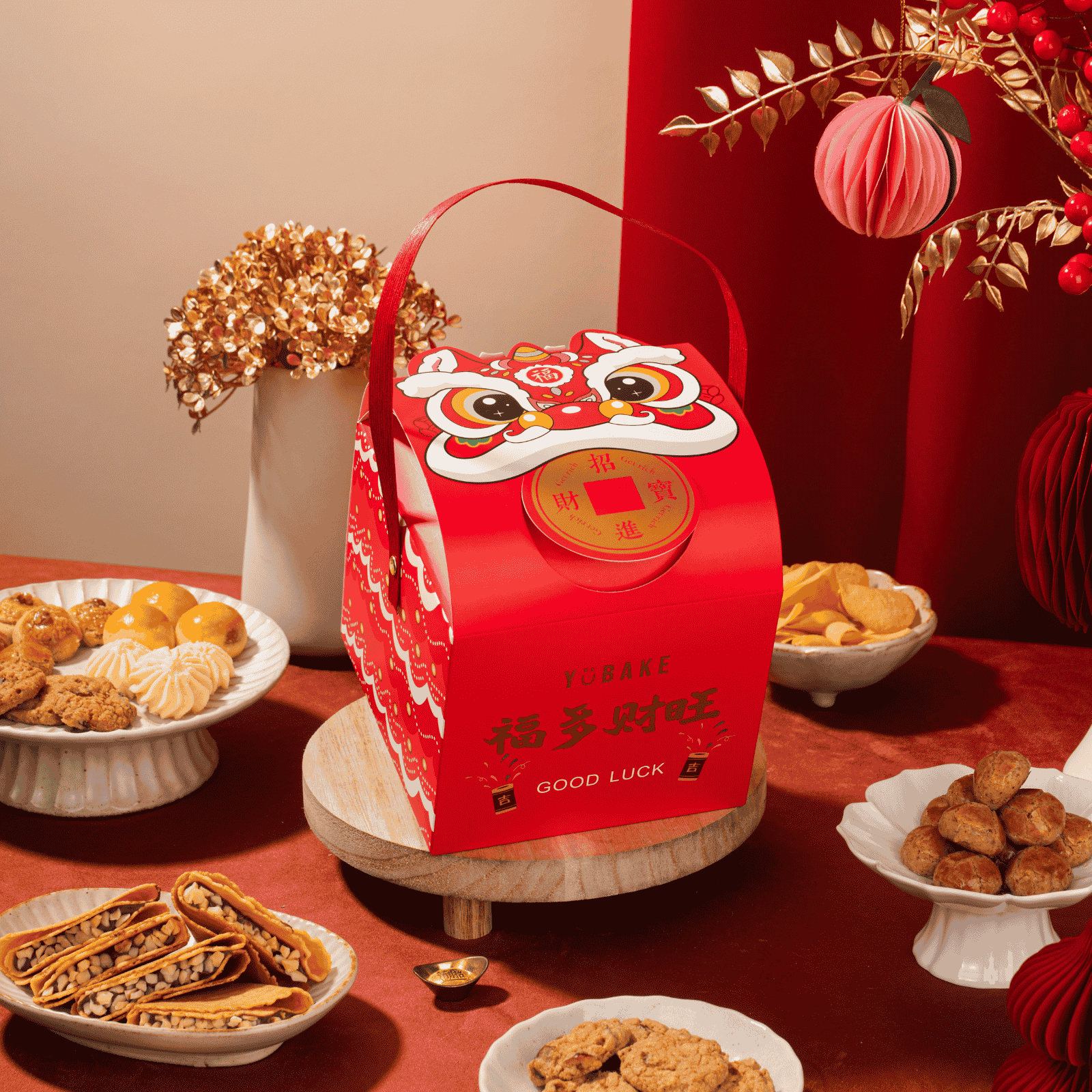 Gold Gold Come CNY Gift Set - KL Delivery - YuBake