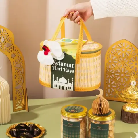 Cemerlang Premium Bakul Raya Gift Set - Raya Festival - YuBake