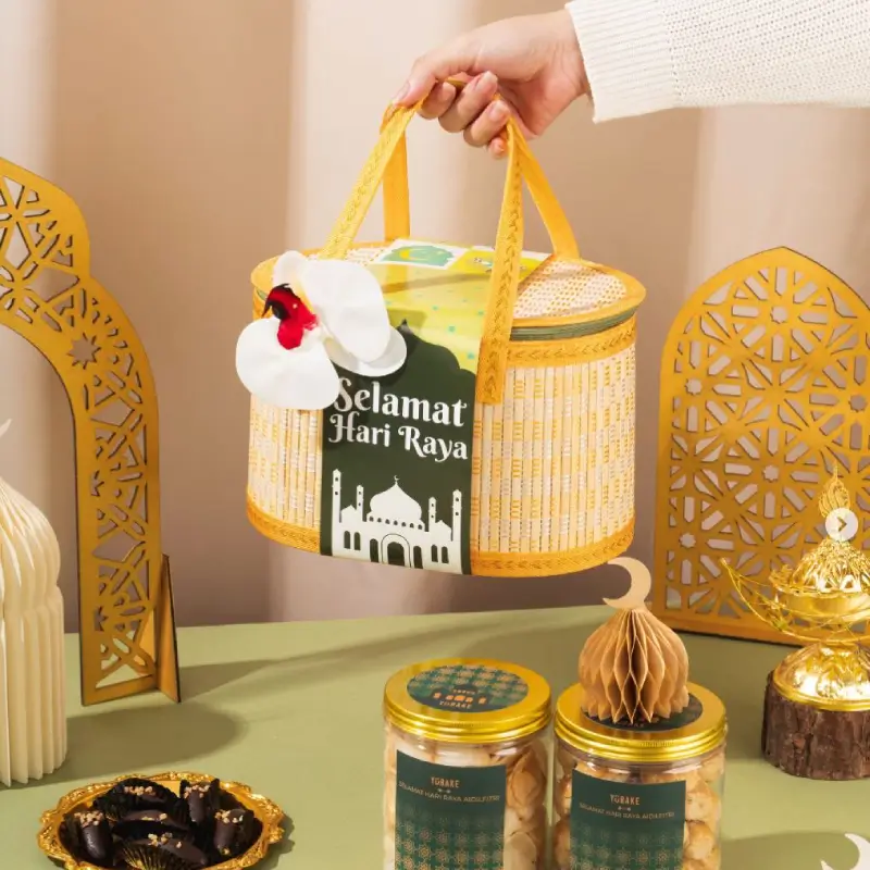 Cemerlang Premium Bakul Raya Gift Set - Raya Festival - YuBake